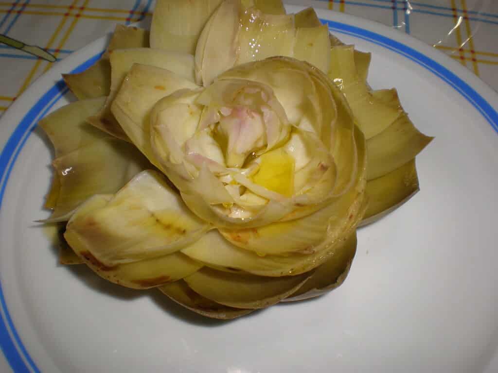 Flor de alcachofas 👩‍🍳 | Recetas y Poemas
