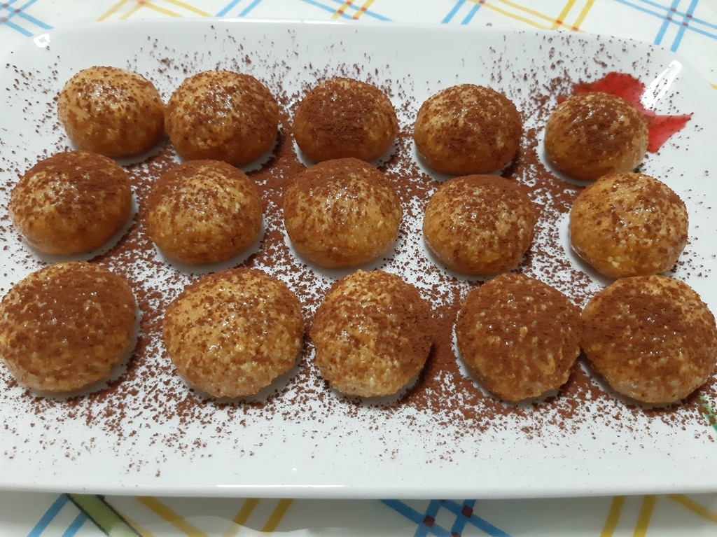 Bolitas de dulce de leche con cacao 👩‍🍳 | Recetas y Poemas