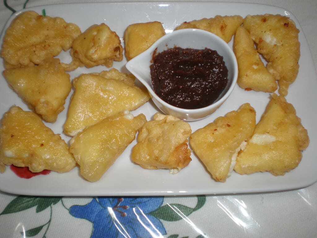Queso feta frito 🧀 | Recetas y Poemas